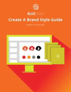 Style Guide Template and Brand Board - Blue Steele Solutions